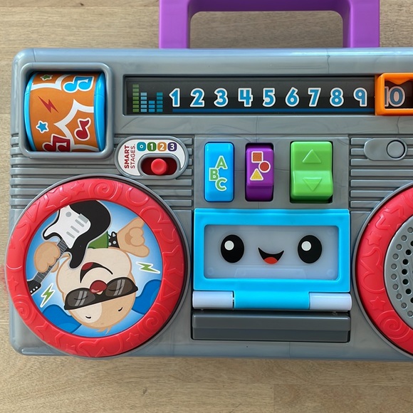 Fisher-Price | Toys | Fisher Price Laugh Learn Busy Boombox | Poshmark